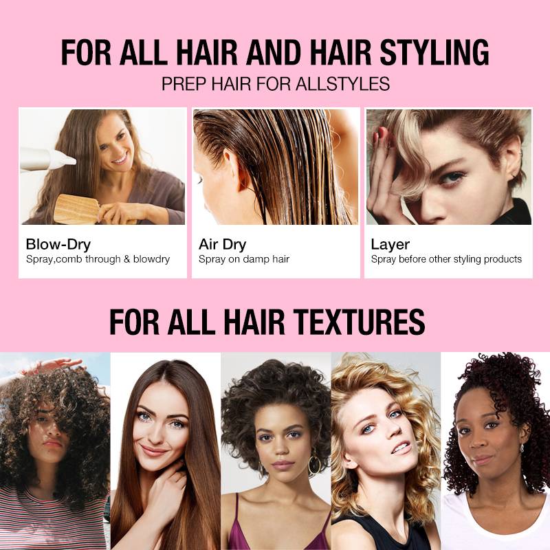 Leave In Conditioner Anti Frizz Detangler Hair Spray Manufacturer