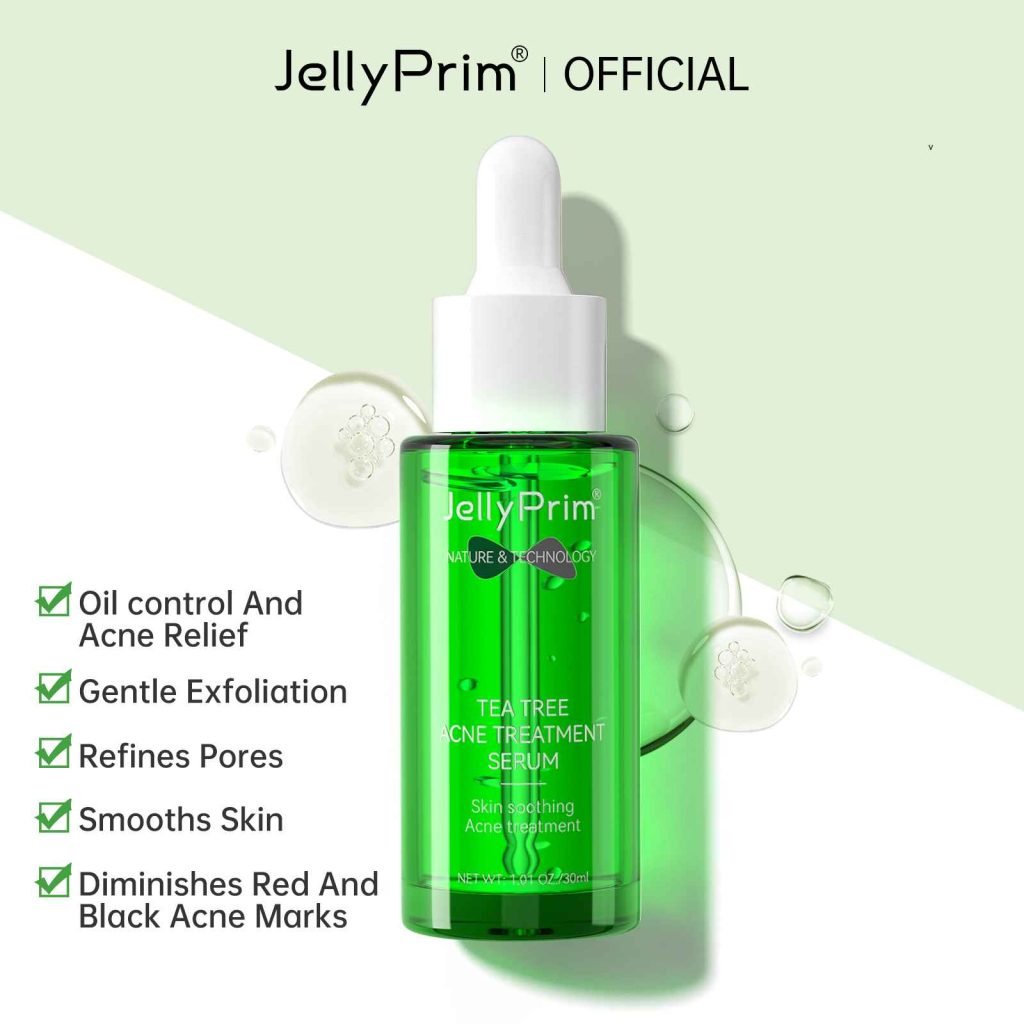 JellyPrim OEM Tea Tree Essential Oil Acne Removal Skin Care Set ...