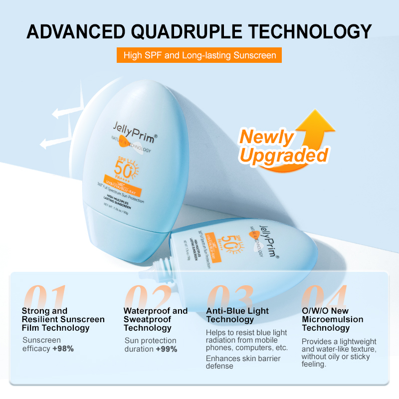 Best Sun Protection Cream SPF 50 Full Spectrum Sunscreen for Face Oily ...