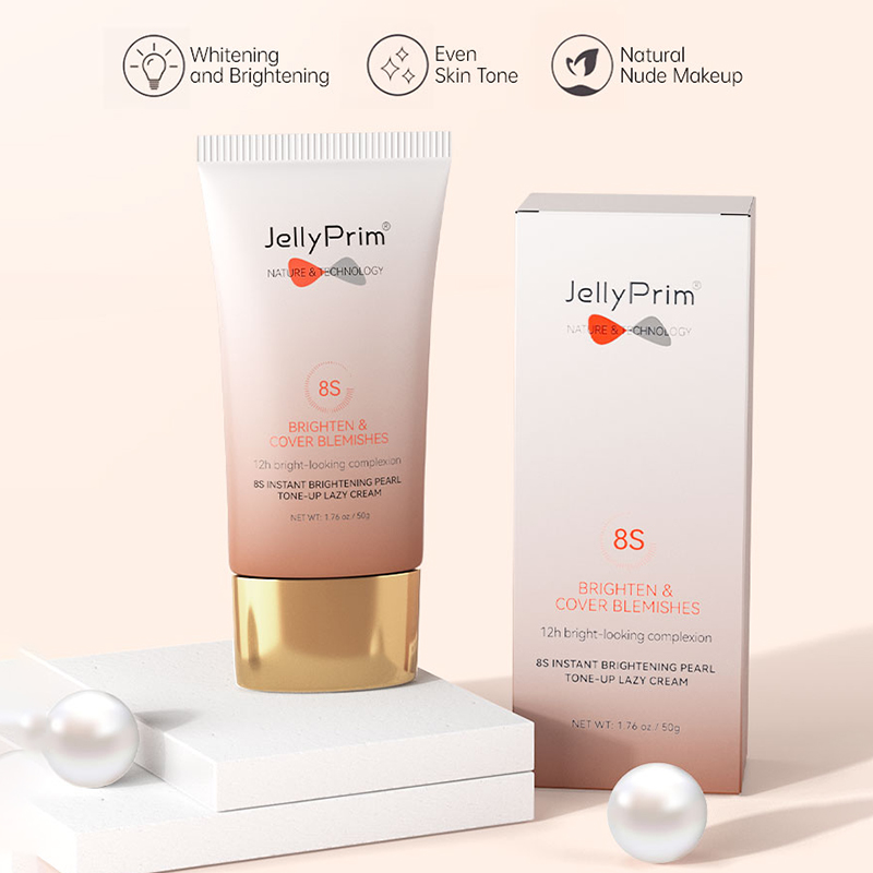 JellyPrim 8s Instant Brightening Pearl Tone-up Lazy Cream - Private ...