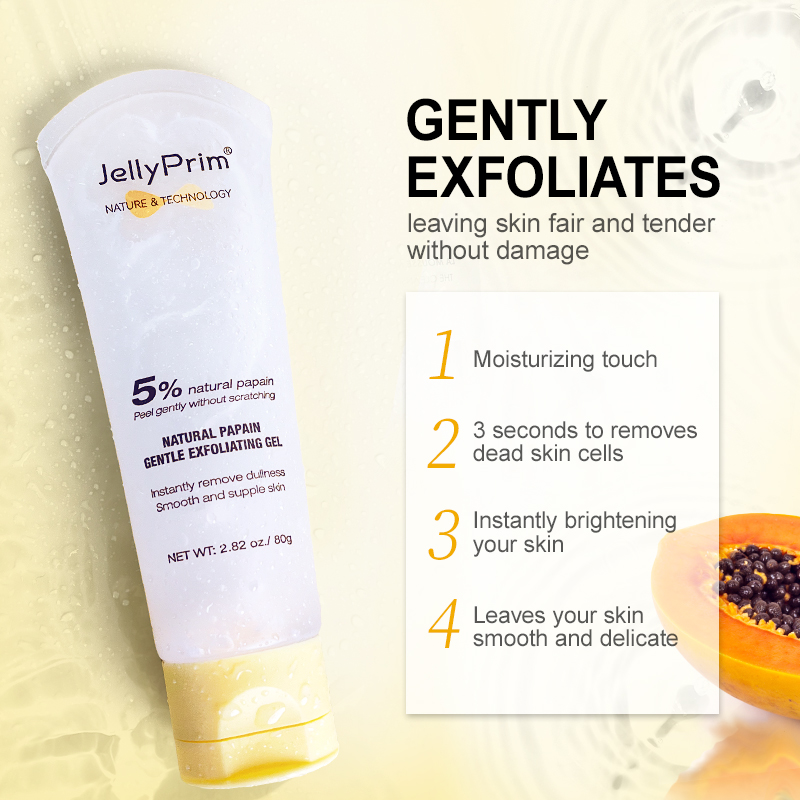 JellyPrim Natural Papain Gentle Exfoliating Gel - Private Label ...