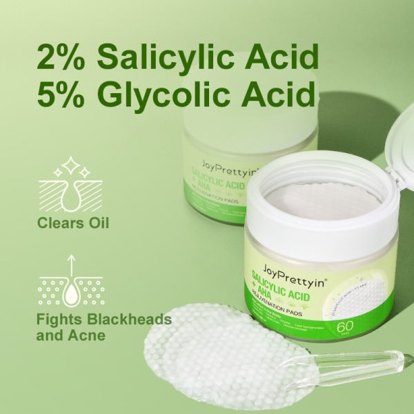 Clearer, Healthier Skin with Salicylic Acid & AHA Face Pads
